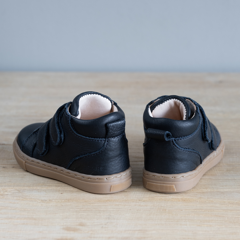 Chaussures premiers pas Hector bleu marine - Lazare Kids Shoes