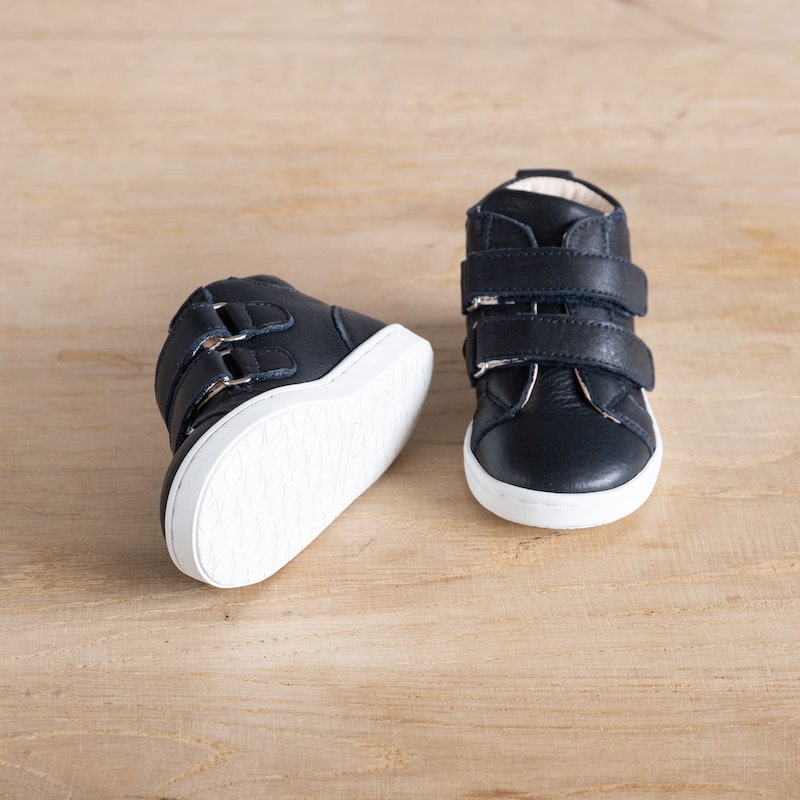 Chaussures premiers pas Hector bleu marine - Lazare Kids Shoes